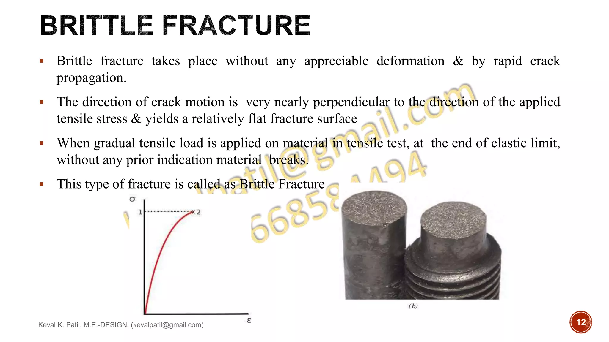 Failure mechanism part: Fracture | PPTX
