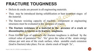 Failure mechanism part: Fracture | PPTX