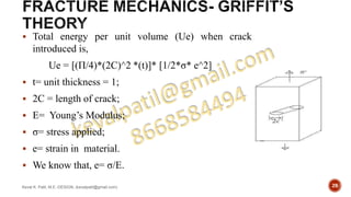 Failure mechanism part: Fracture | PPTX