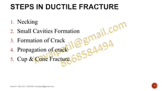 Failure mechanism part: Fracture | PPTX
