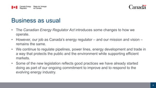 Canada Energy Regulator | PPT