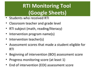 CERA 17: District Program Evaluation to Improve RTI/MTSS | PPT