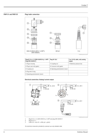 Cerabar t pmc131 pmp131 pmp135-endress+hauser datasheet-process ...