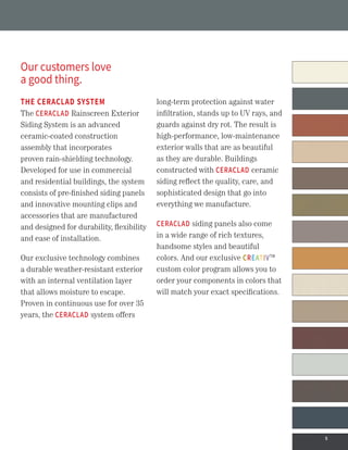 Ceraclad product brochure ver14-dl... | PDF