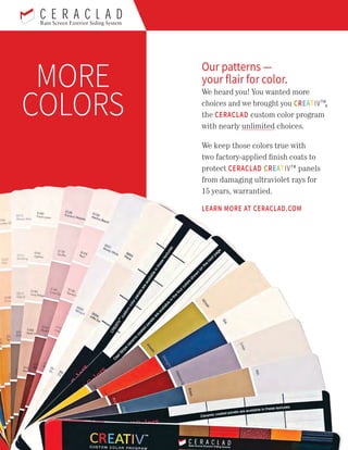 Ceraclad product brochure ver14-dl... | PDF