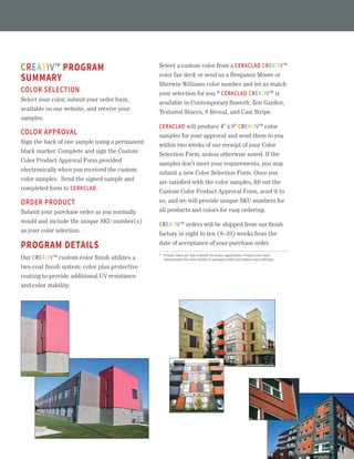 Ceraclad product brochure ver14-dl... | PDF