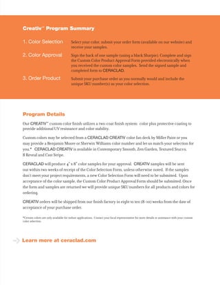Ceraclad product catalog | PDF