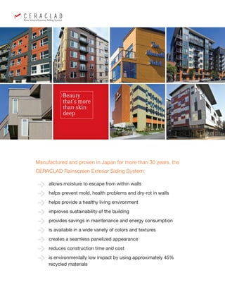 Ceraclad product catalog | PDF