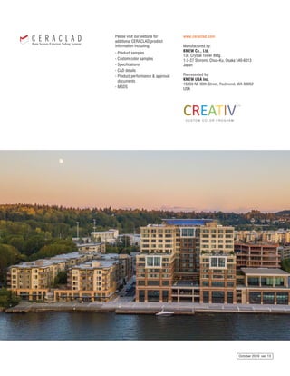 Ceraclad product catalog | PDF