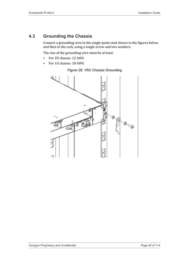 Ceragon_Evolution_IP20LH_Installation_Guide_Rev_B.01.pdf | Computer ...