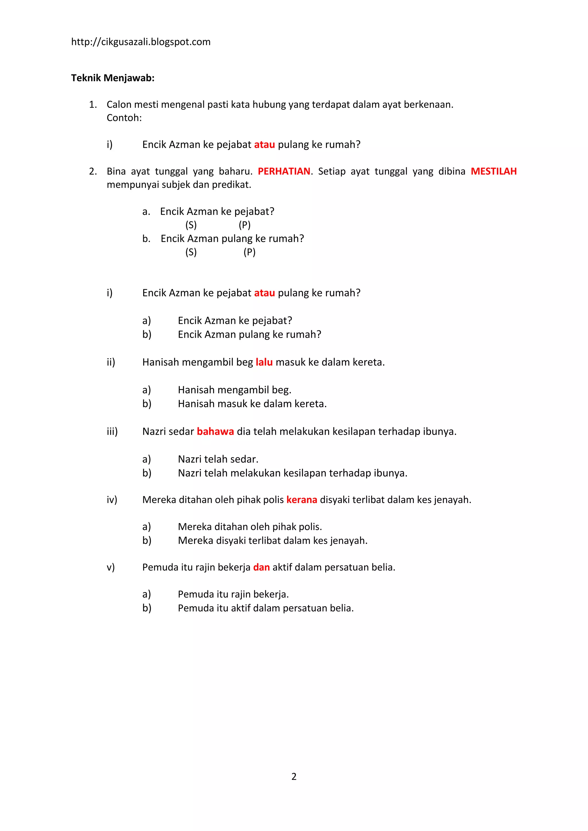 Cerakinkan ayat | PDF