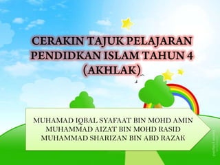 Cerakin tajuk pelajaran pendidkan islam tahun 4 | PPTX