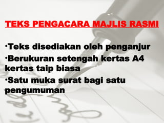 Ceramah-Tatacara Penyediaan Skrip Juruacara.ppt