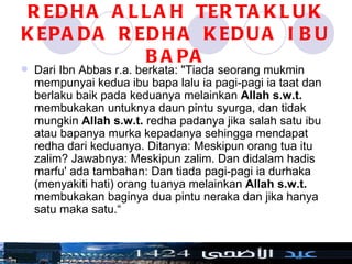 Ceramah agama ‘aidil adha 1424 h | PPT