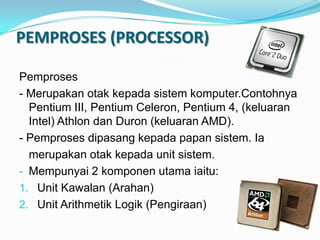 Ceramah asas komputer | PPTX