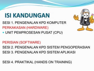 Ceramah asas komputer | PPTX