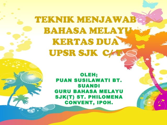 Ceramah di sjkt kg simee | PPT