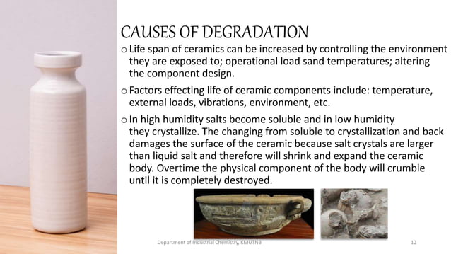Degradation of Ceramics | PPTX | Geology | Science