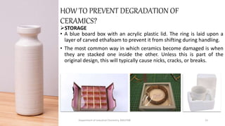 Degradation of Ceramics | PPTX | Geology | Science