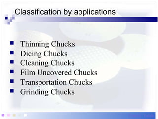 Porous Ceramic Chuck Tables | PPT