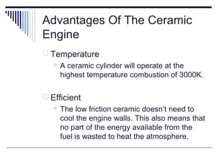 Ceramic engine | PPT