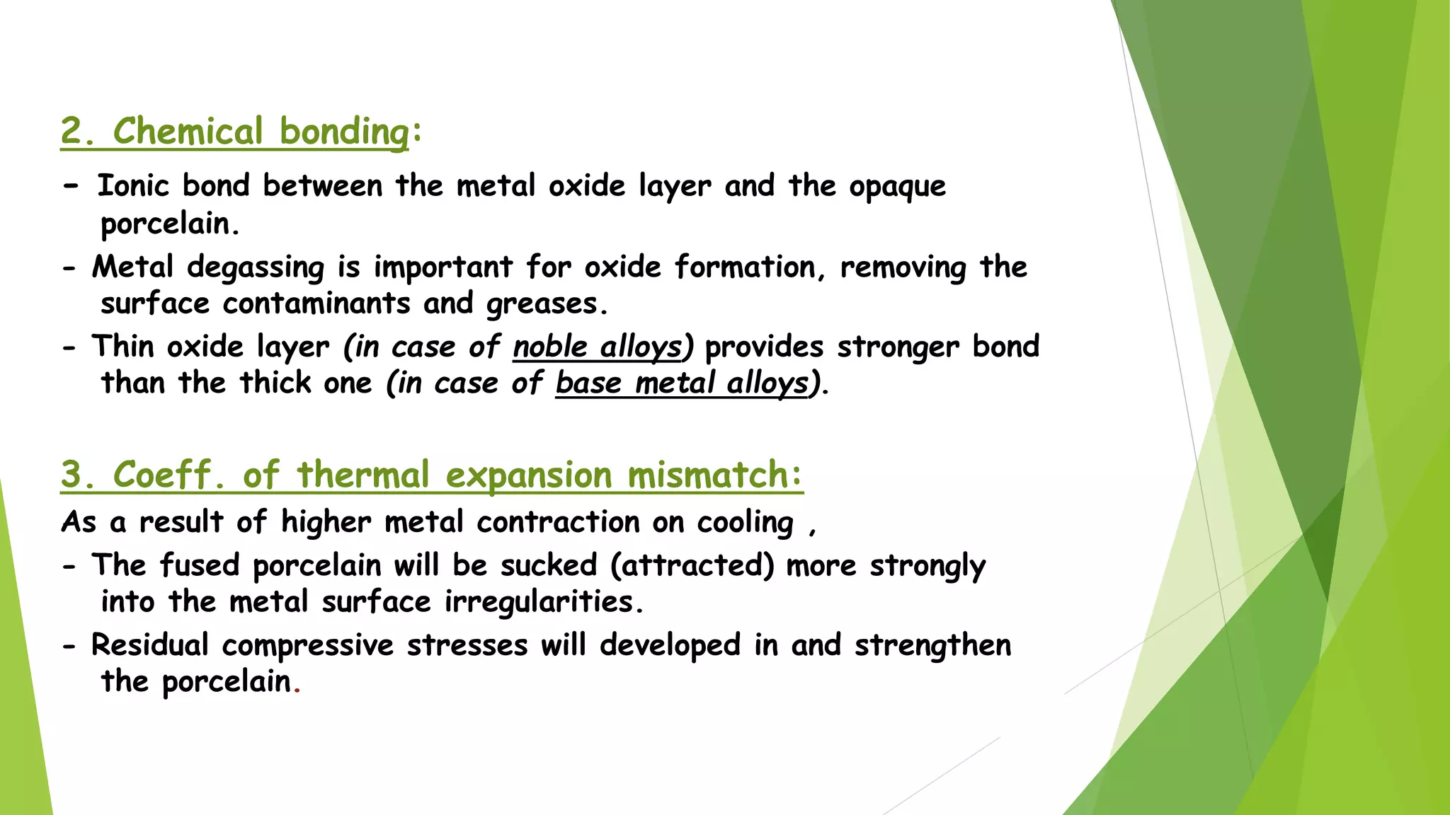 Dental Ceramics and Porcelain fused to metal | PPTX