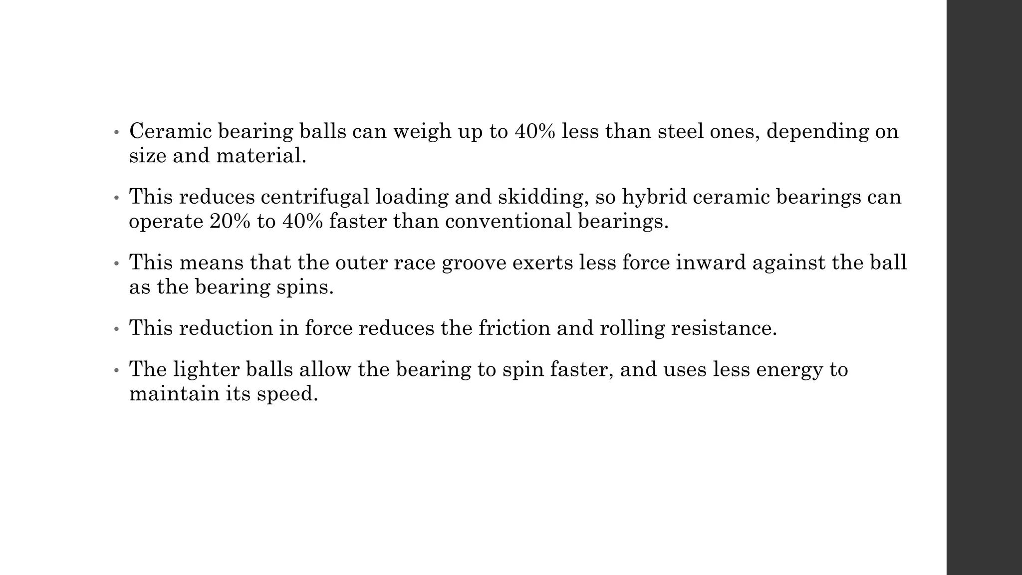 Ceramic Bearing ppt | PDF