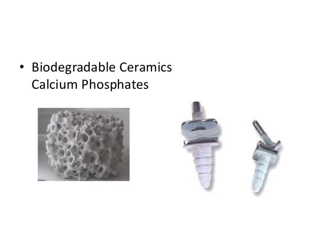 Ceramic biomaterials (bioceramics)