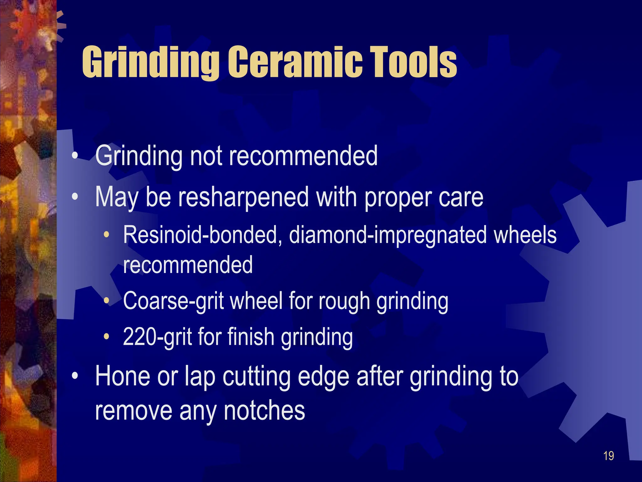Ceramic cutting tools in manufacturing implementation | PPT