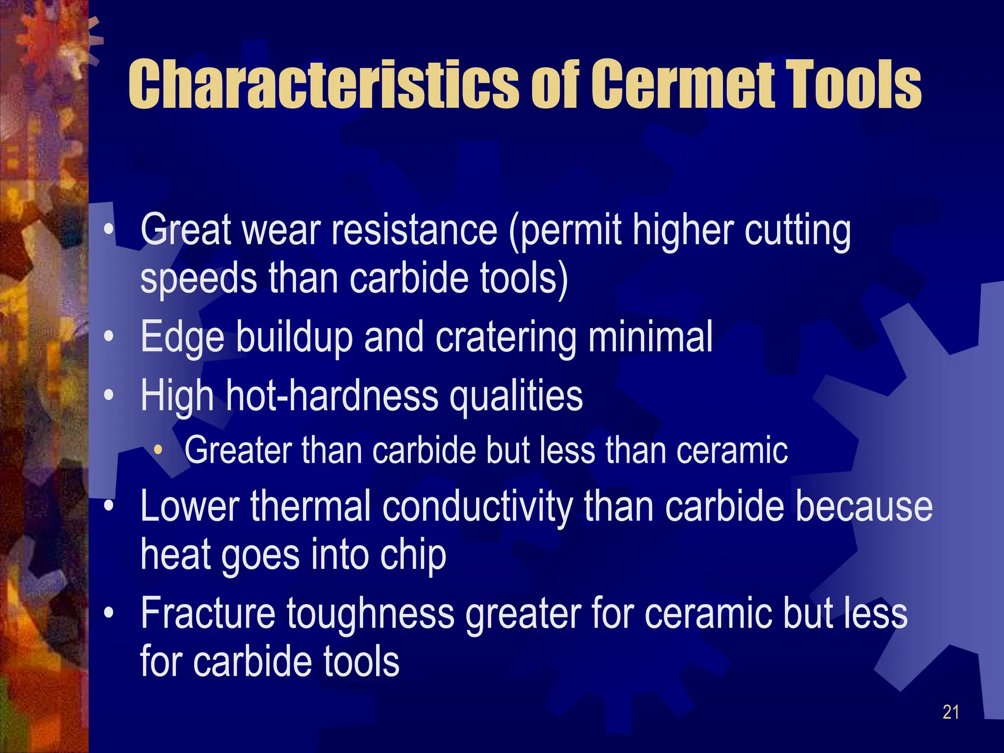 Ceramic cutting tools in manufacturing implementation | PPT