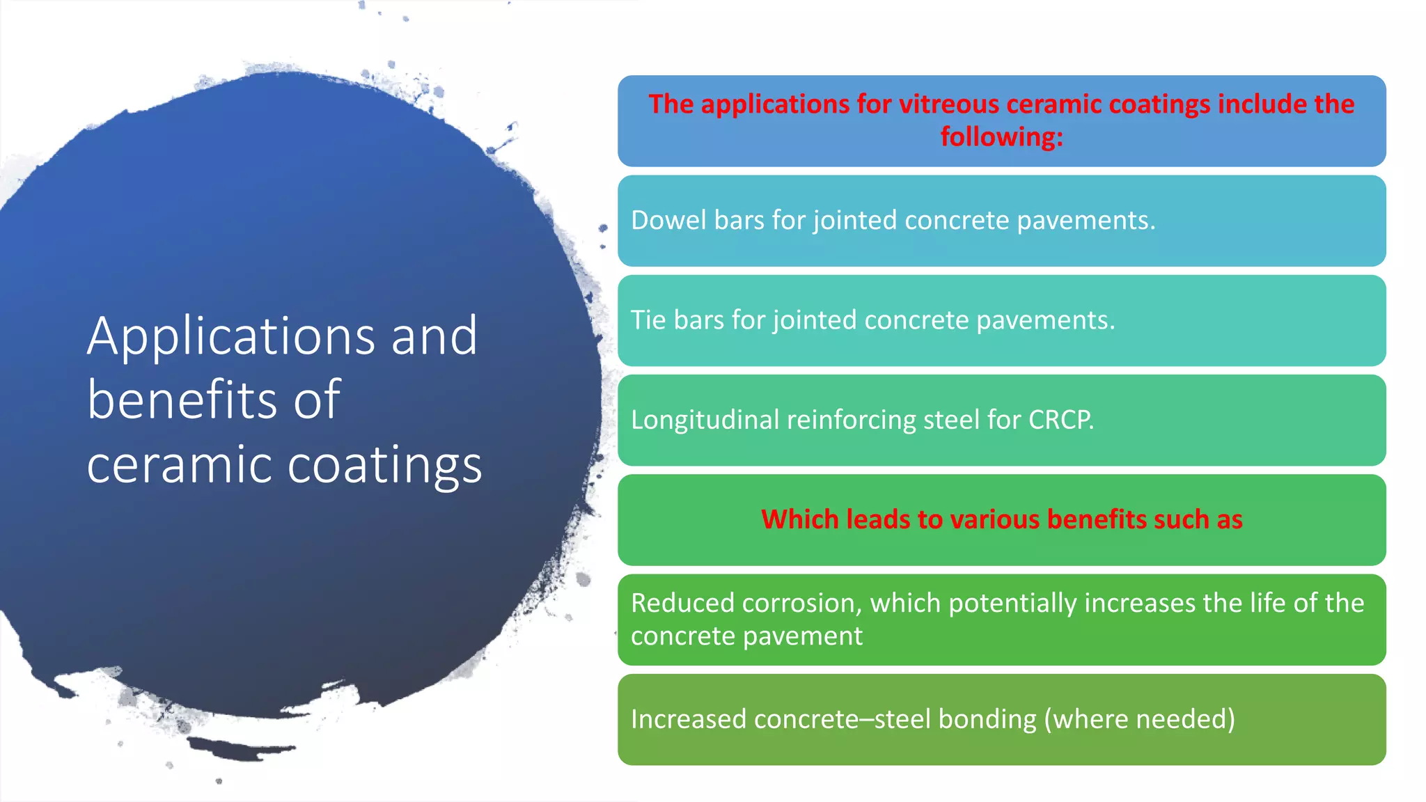 Ceramic coating and frp coating on pavement reinforcement | PPT