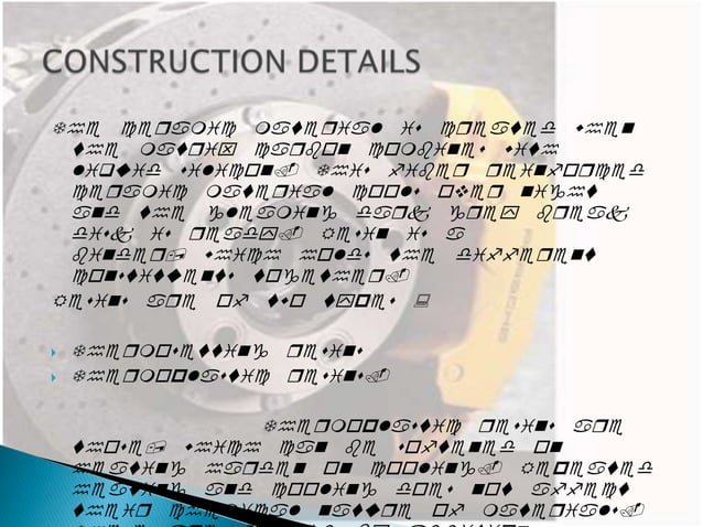 Ceramic disc brake | PPTX