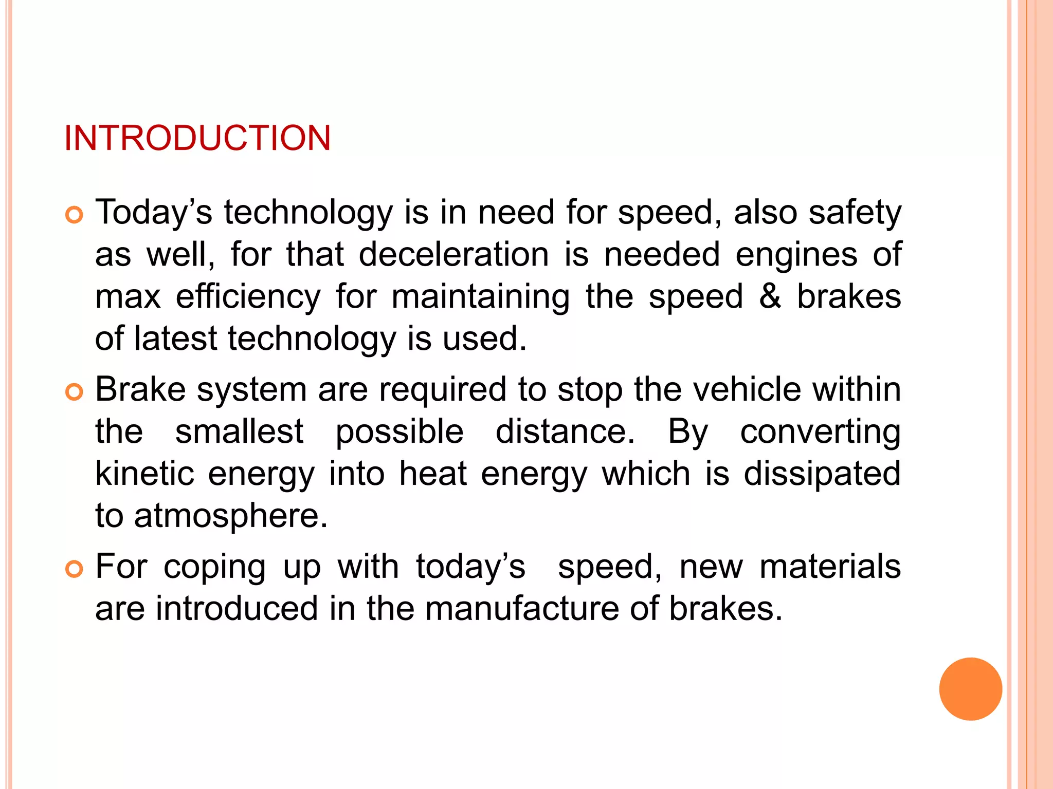 Ceramic disc brakes | PPTX