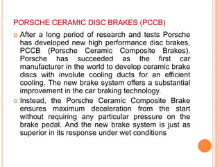 Ceramic disc brakes | PPTX