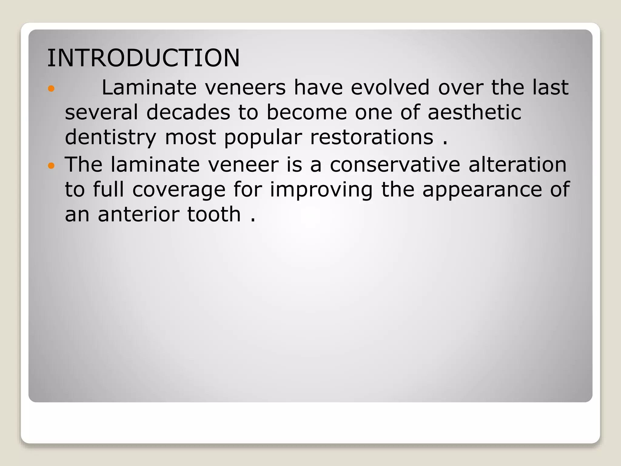 CERAMIC LAMINATE VENEERS.pptx