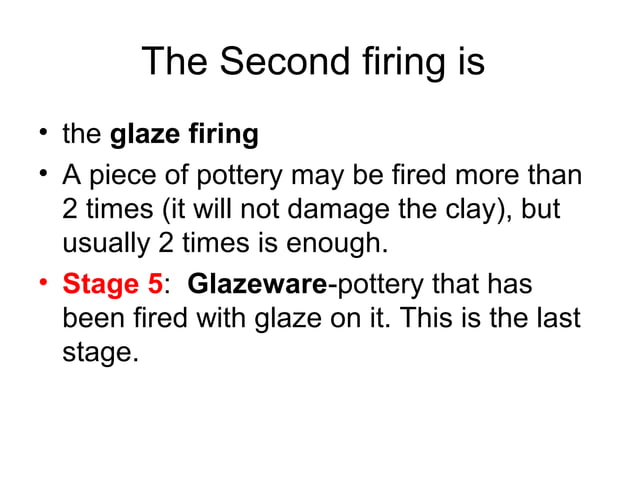 Ceramic Lecture, clay, pottery, handbuilding, stages of clay, teaching ...