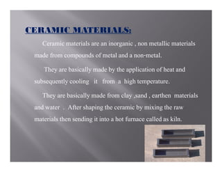 Ceramic materaials | PDF