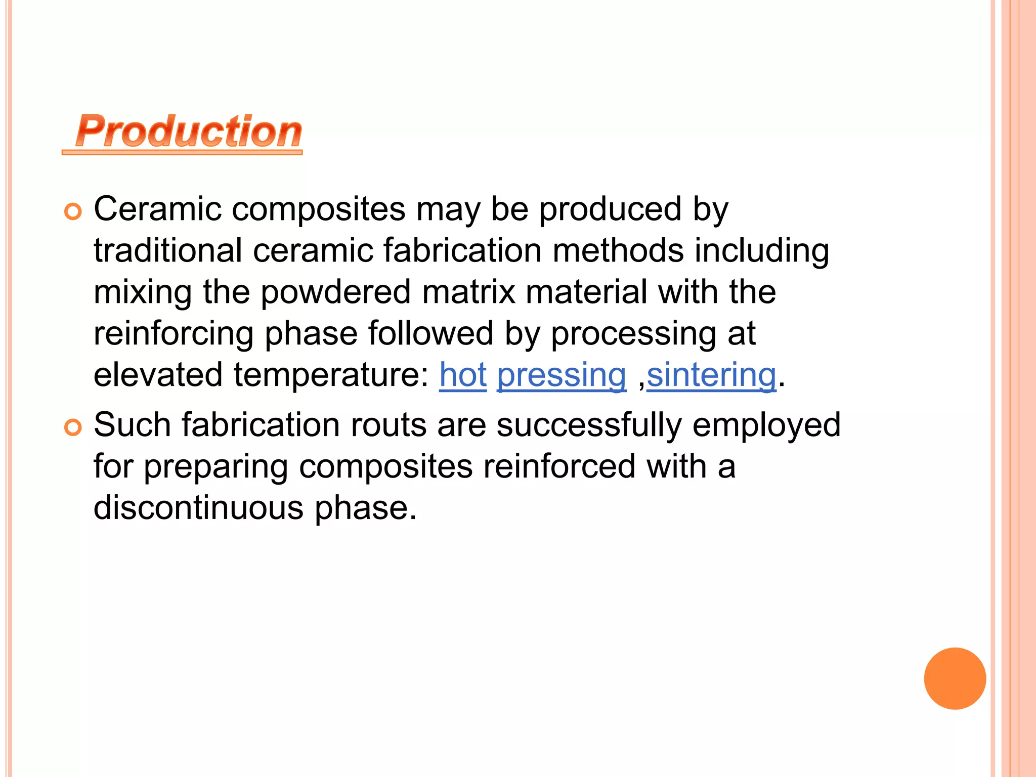 Ceramic matrix composite | PPTX