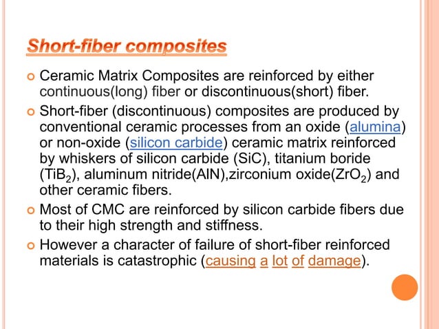 Ceramic matrix composite | PPTX
