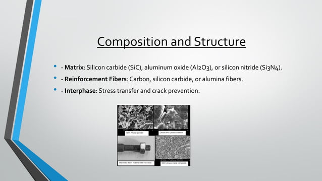 ceramic matrix composite ppt .short type | PPT