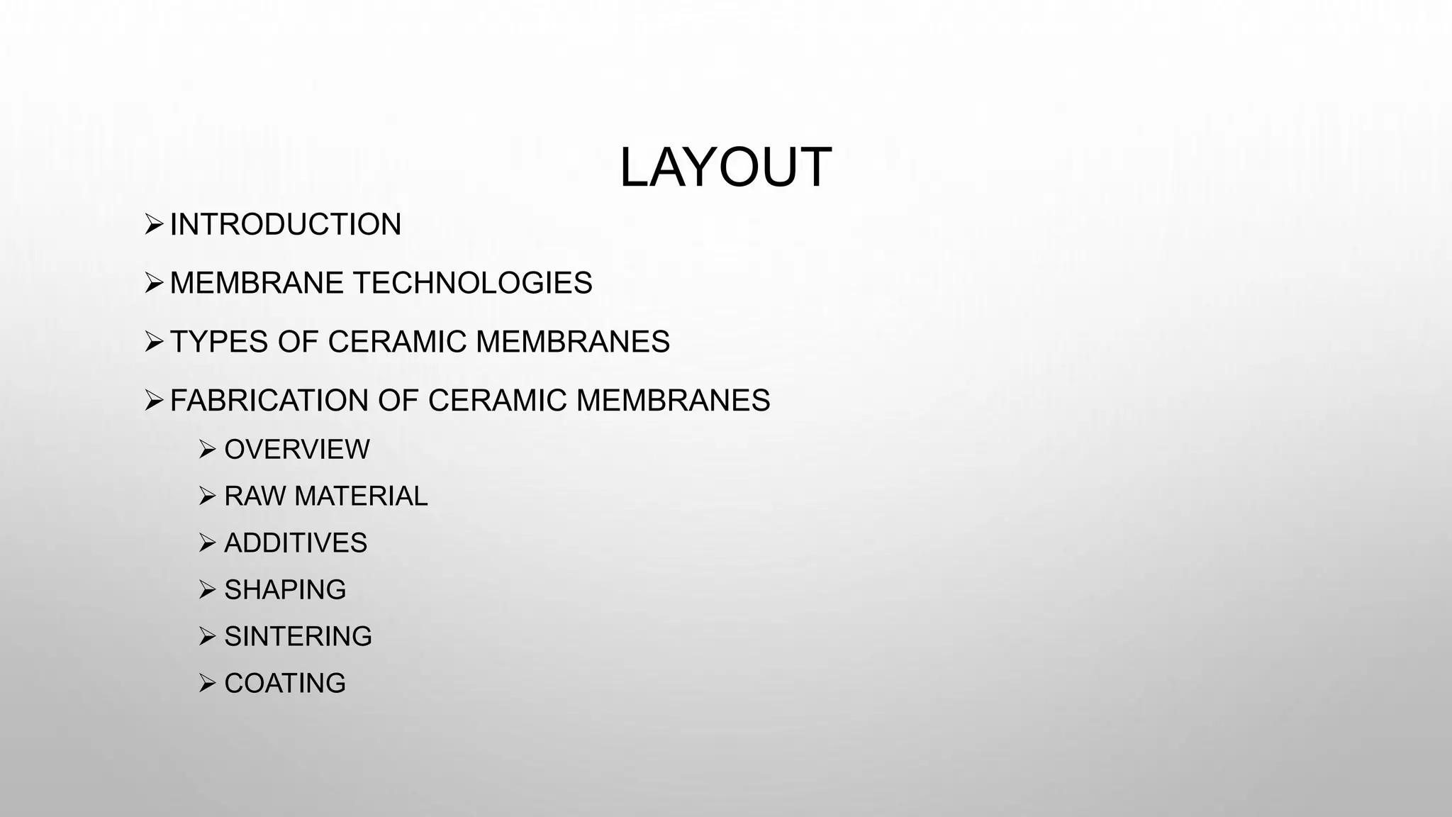 Ceramic membrane.pptx
