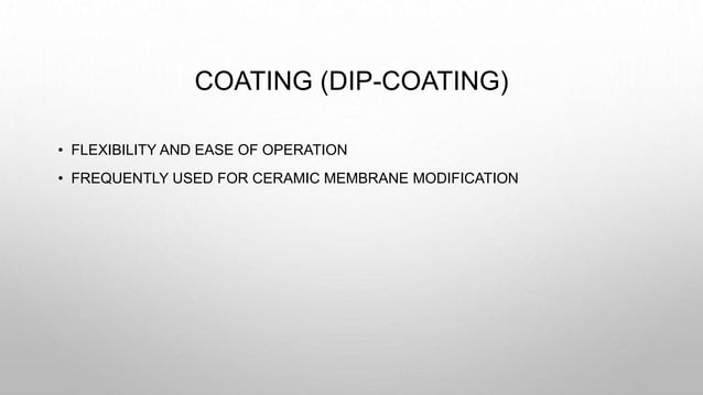 Ceramic membrane.pptx