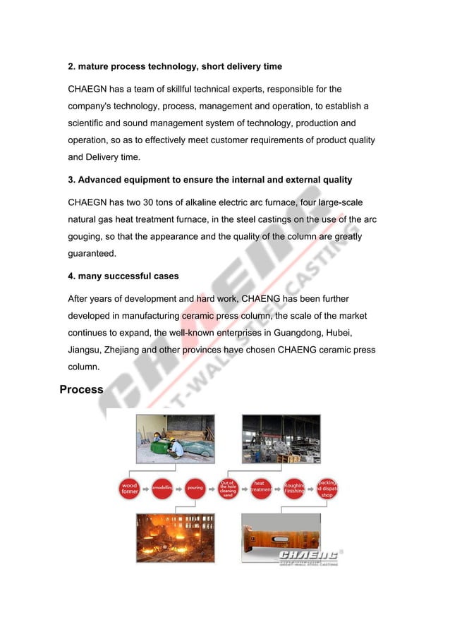 Ceramic press column | PDF