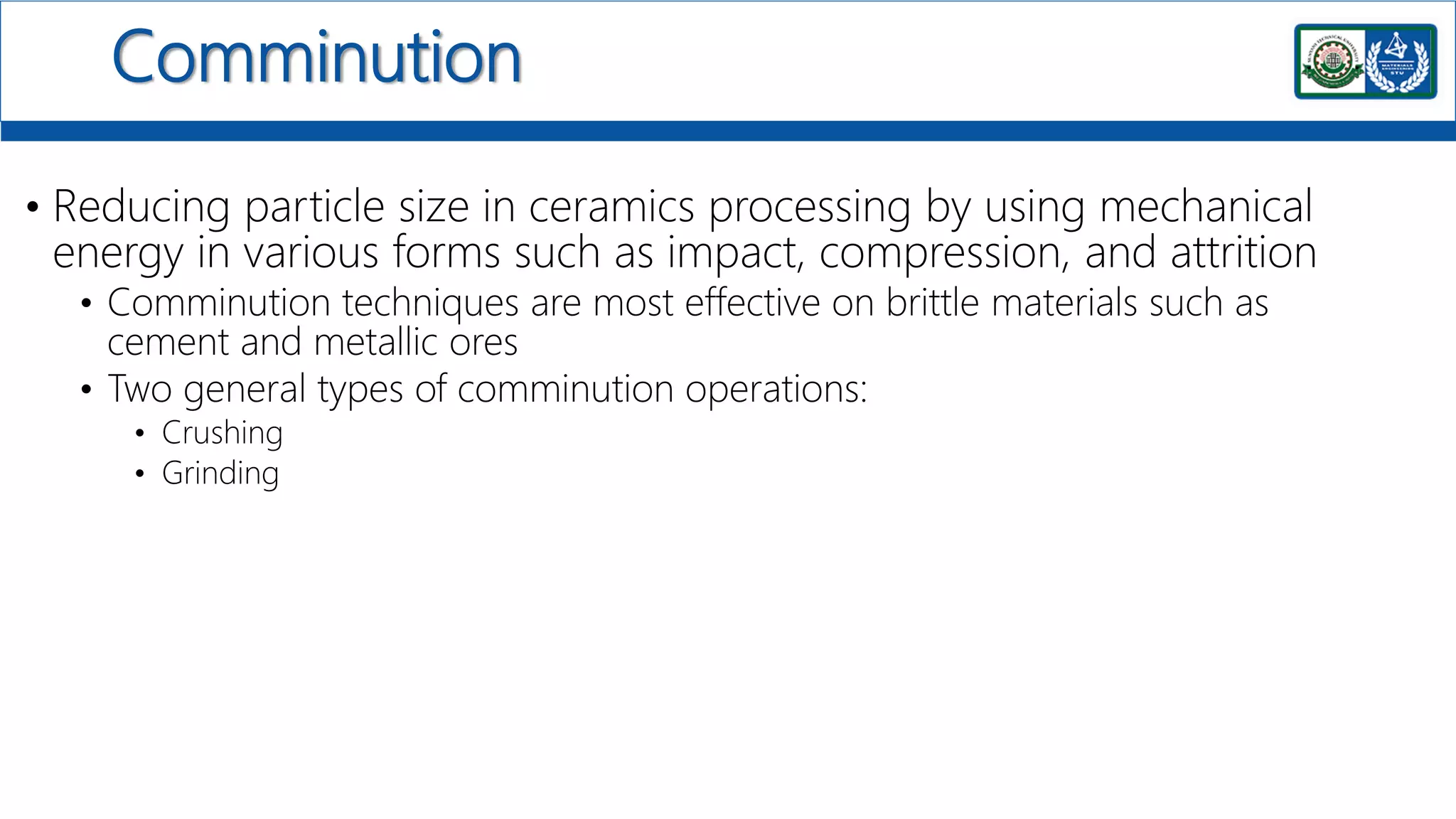 Ceramic processing | PPTX