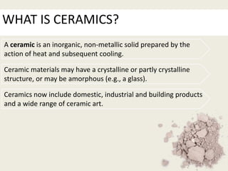 Ceramics | PPT