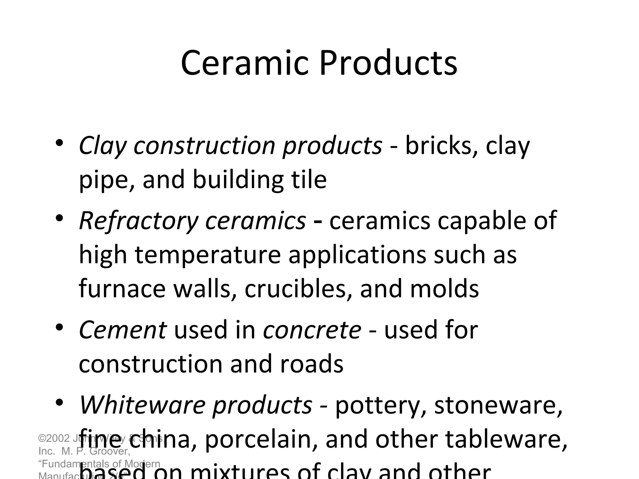 Ceramics | PPT