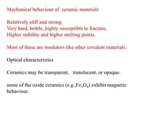 Engineering Chemistry - Ceramics - 20.pptx