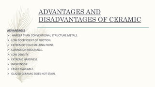 Ceramics | PPTX