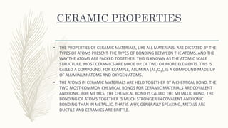 Ceramics | PPTX