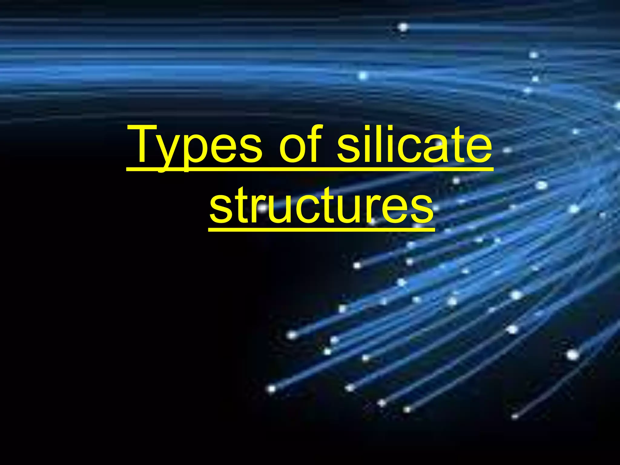properties of ceramics, cement and silicate structures | PPTX